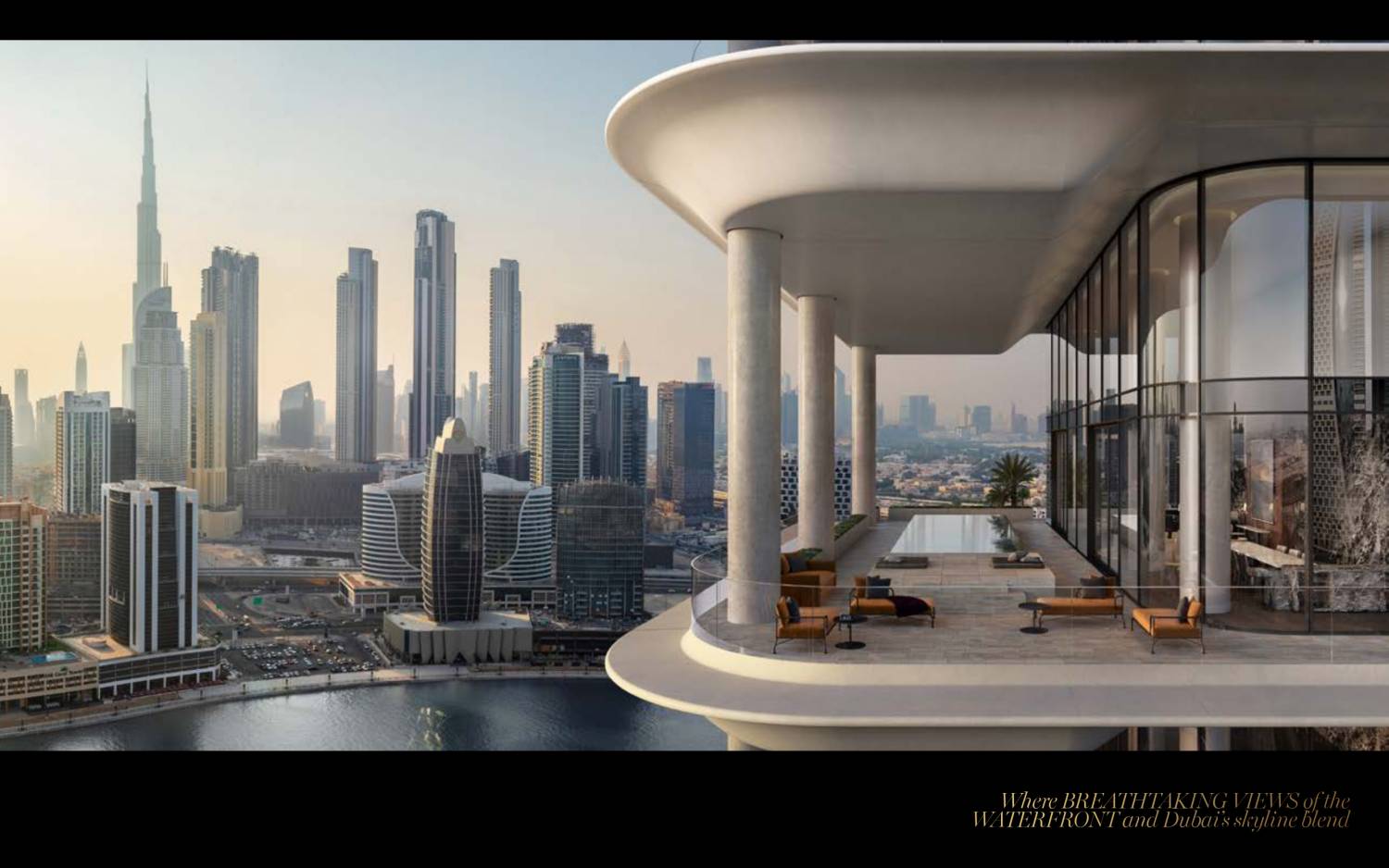 The most exclusive property in Business Bay, Dubai with waterfront views in the city centre ...